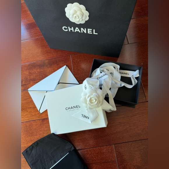 CHANEL | Other | Chanel Gift Box Bag Set | Poshmark